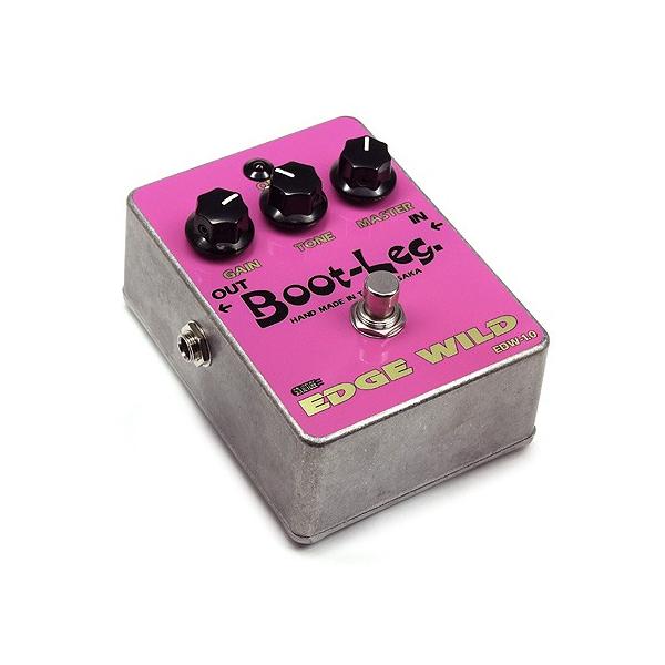 Boot-Leg EDW-1.0 EDGE WILD ギターエフェクター  新開発のSOLID TUBE回路搭載のプリアンプブースター。真空管ならではの低音のバウンド感を再現します。  クリーンアンプに繋げば、エッジの効いたリフやバッキング...