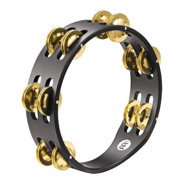 タンバリン 楽器 マイネル MEINL CTA2B-BK。コンパクトなサイズながら優れたサウンド。軽く、素早い、フルサウンドのコンパクトタンバリンです。SIZE：8"MATERIAL：Wooden frame、Brass jinglesFe...