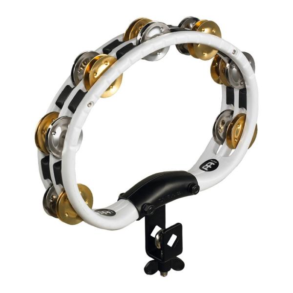 タンバリン 楽器 MEINL マイネル TMT2M-WH。レコーディング コンボ ABS タンバリン/スチール＆ブラス製ジングルどんなに激しいヒッティングにも耐えうるよう、頑丈に設計されたマウンタブル・タンバリン。ロッドやスタンドに簡単に取...