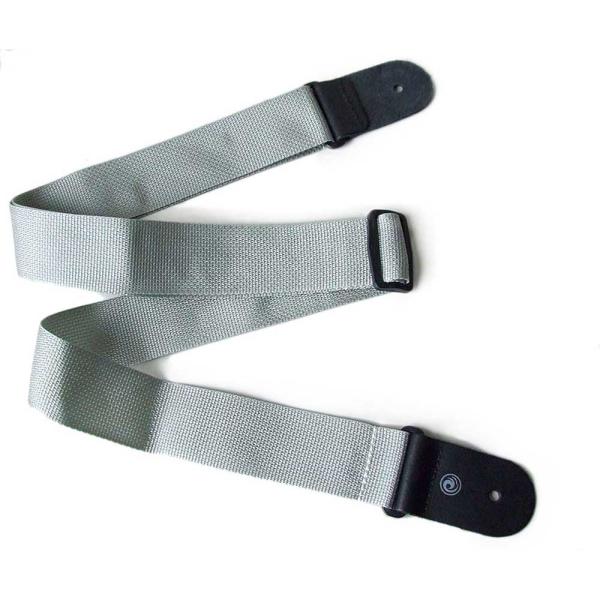 Planet Waves by D'Addario PWS105 POLY SILV ギターストラップPolypropylene Strapsプラネットウェイヴス製ギターストラップ。レザーエンド長さ：約170cm幅：50mmデザイン：SIL...