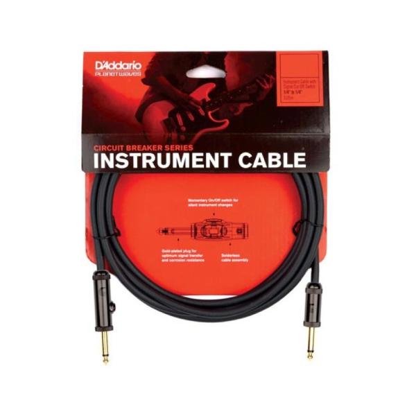 Planet Waves by D'Addario PW-AG-10 3m SS 楽器用シールドケーブルCircuit Breaker Cable は、ポップ音やスクイール音等のノイズから楽器を守るために開発されたケーブルです。ギターにプラ...