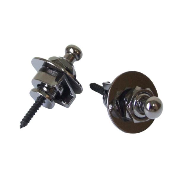 Parksons PSL-700BN ブラックニッケル ストラップロックピンギター本体とストラップに取り付けてギターの落下など不慮のトラブルを防ぎます。ワンタッチで楽器からストラップを外せますので、楽器の持ち替えにも便利です。シャーラー社の...