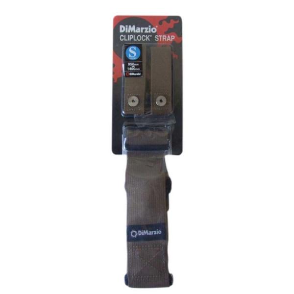 Dimarzio（ディマジオ）DD2200S MG ギターストラップ 。磨耗、引き裂き、擦り切れに強いコーデュラ・ナイロン素材を使用したクリップロック・ストラップ。クリップロックはエンドピン部分を固定するため、ストラップピンからのギター脱落...
