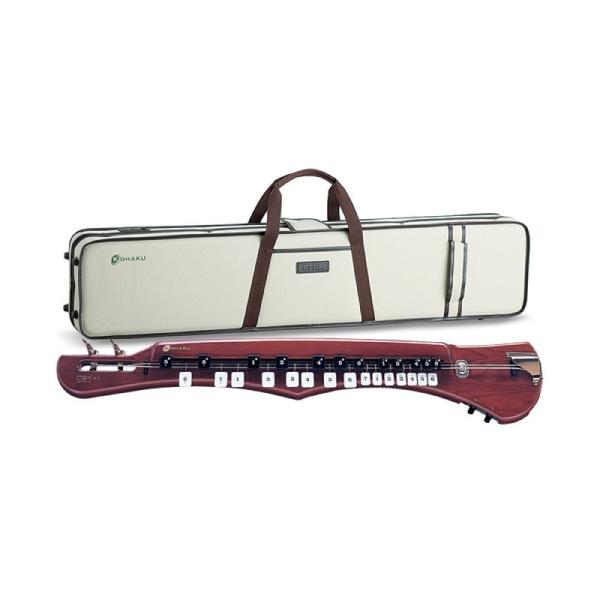 SUZUKI こはく バス 電気大正琴  大正琴の歴史のすべてを受け継いだ「こはく」シリーズ。アンプにつないで演奏する大正琴です。