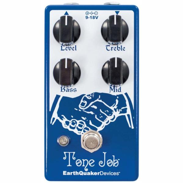 EarthQuaker Devices アースクエイカーデバイセス EQD Tone Job EQ and Boost イコライザー ブースター ギターエフェクター  トーンジョブは一緒に使う機材を選ばないハイエンドなオーディオグレードのイ...