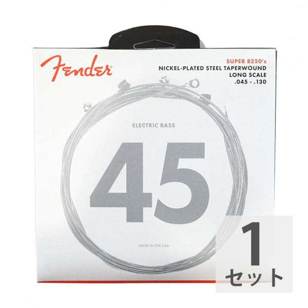 Fender Bass Strings Nickel Plated Steel 82505M 45-130 5弦エレキベース弦8250シリーズは、E及びB弦の先端が細く設計されており、バランス良くチューナー・ポストに巻きつける事が出来ます。...