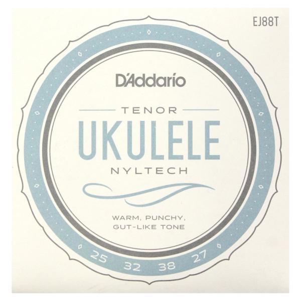 ダダリオ ウクレレ弦 テナー D'Addario EJ88T Nyltech Ukulele テナーウクレレ用セット弦  D'Addario EJ88T Nyltech Ukulele テナーウクレレ用セット弦