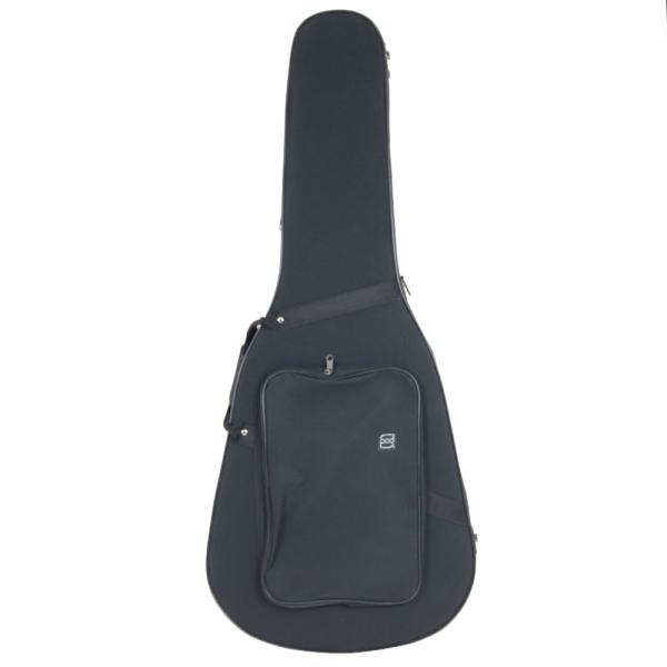 STENTOR SFC-100 アコースティックギター用セミハードケースウエスタン用のアコースティックギター セミハードケースです。着脱式のストラップが2本付属しています。ストラップを取り付ける事で、リュックのように背中で背負って持ち運ぶ事...