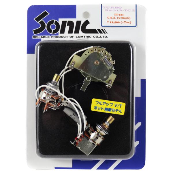 ※ギターパーツの取り扱いには、相応の技術と知識が必要になります。自己責任にて、取り扱い可能な方のみ、ご検討下さい。 TT-201 U.S.A.(INCH SIZE)  ターボスイッチTCは、ノーマルテレキャスターの外見はまったく変えず、しか...