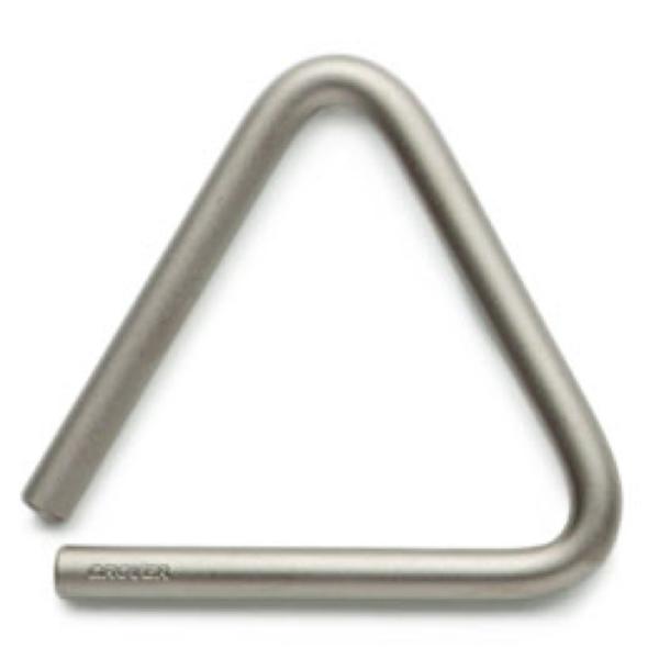 Grover Pro Percussion GV-TR5 Super Overtone Triangles トライアングル  ツヤ消しの特殊なメッキを施した、倍音豊かなトライアングルです。  素材：直径13.5mm カーボンスティール 一辺...