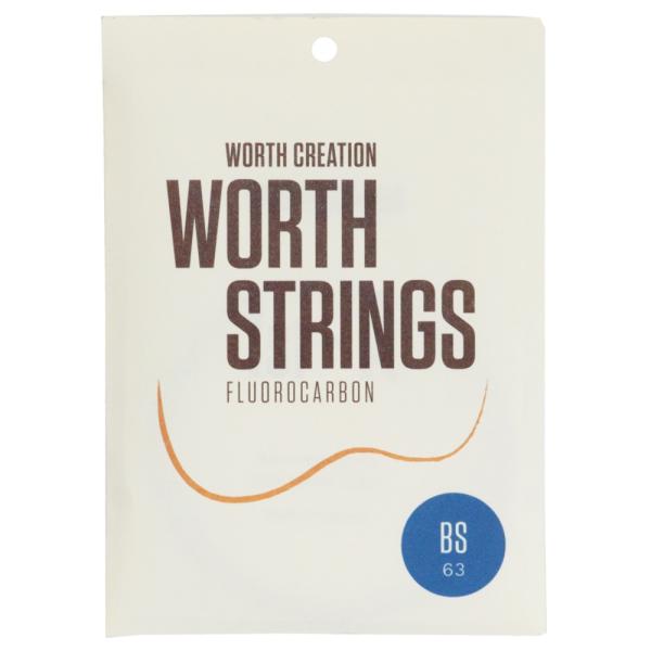 Worth Strings BS Strong ウクレレ弦100％フロロカーボンを使用したウクレレ弦=ワースストリングス楽器の音を構成する重要な要素の一つに弦があります。しかし、楽器が持つ特性を十二分に発揮できる弦というのはなかなか見つから...