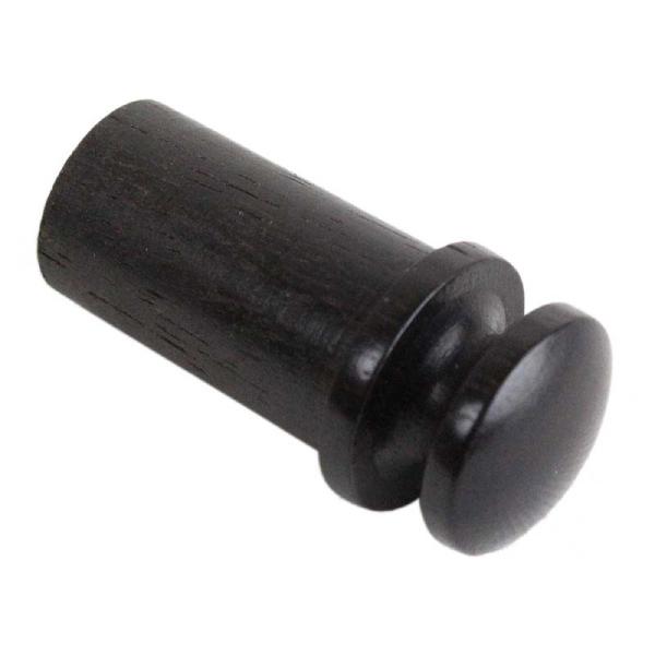 ピックアップ用のエンドピンジャックを取り外すと、12mmの大きな穴が空いてしまいます。その穴に取りつけるための首下径12.5mmのストラップピンです。