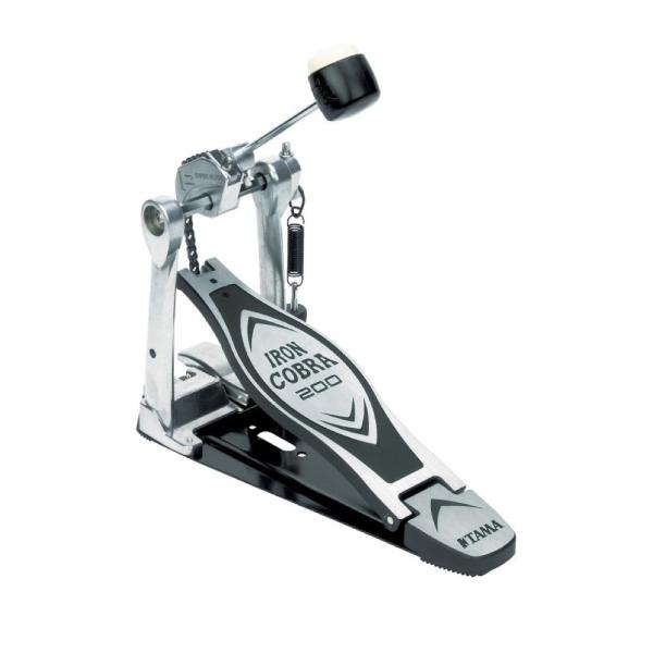 TAMA HP200P Single Pedal ドラムペダルTAMAのドラムペダル Iron Cobra。その上位機種の機構・デザインコンセプトを受け継いだ、ハイコストパフォーマンスモデル、200シリーズ。上位機種 Iron Cobra6...