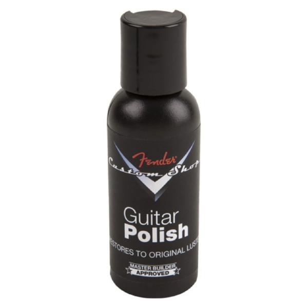 Fender Custom Shop Guitar Polish 2 oz ギターポリッシュ非摩耗性のブラジルロウヤシ配合ですので全てのフィニッシュでも安心してお使いいただけます。パーツ磨きにも最適です。 ※オールド楽器等にご使用の場合はご...