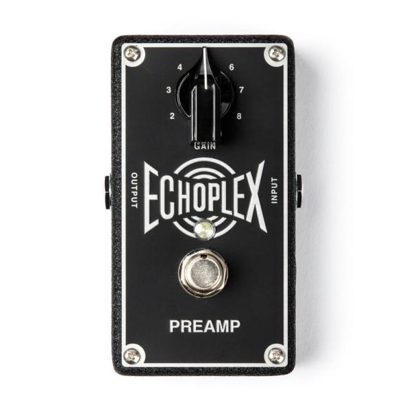JIM DUNLOP EP-101 Echoplex Preamp ギターエフェクターテープエコーの名機エコープレックス\“EP-3\”のプリアンプ（バッファ）部分を独立させた製品です。ジミー・ペイジやエディ・ヴァン・ヘイレンなどの偉大なギ...