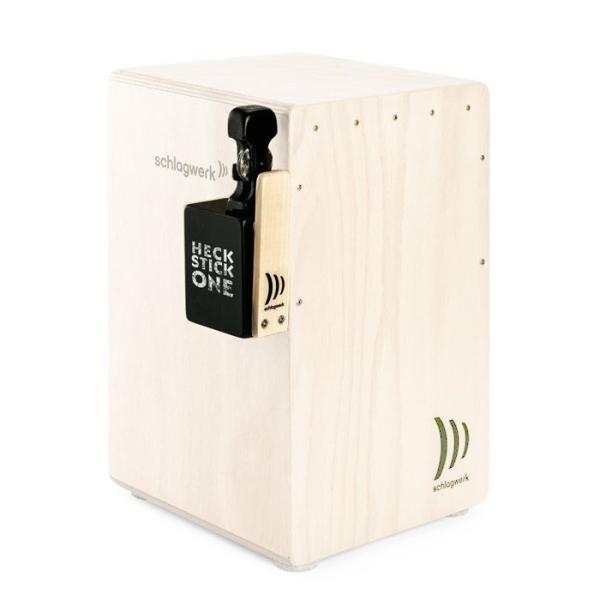 Schlagwerk Percussion SR-HECK1 Heck Stick ONE ヘックスティック・ワンコンハ?クトなヘック・スティックか?て?きました。サステインの長さも調節可能。前面のクラッフ?・エフェクト をヒットすれは?、...