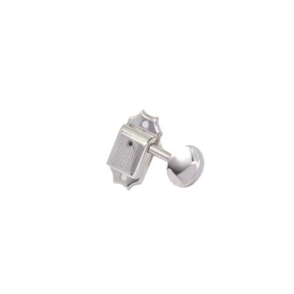 クルーソン ギターペグ 3 per side/MB/Nickel エレキギター用 ペグ KLUSON。※ギターパーツの取り扱いには、相応の技術と知識が必要になります。自己責任にて、取り扱い可能な方のみ、ご検討下さい。個人的に取り付け時に起こ...
