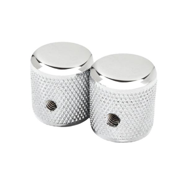 フェンダー ギターパーツ ノブ Pure Vintage ’58 Telecaster Knurled Knobs Chrome テレキャスター用 コントロールノブ Fender。ノブやピックアップ・カバー、ブリッジ・カバーなど、「PURE...