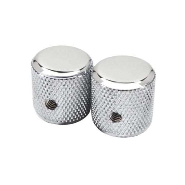 フェンダー ギターパーツ ノブ Pure Vintage ’60s Telecaster Knurled Knobs Chrome コントロールノブ Fender。ノブやピックアップ・カバー、ブリッジ・カバーなど、「PURE VINTAGE...