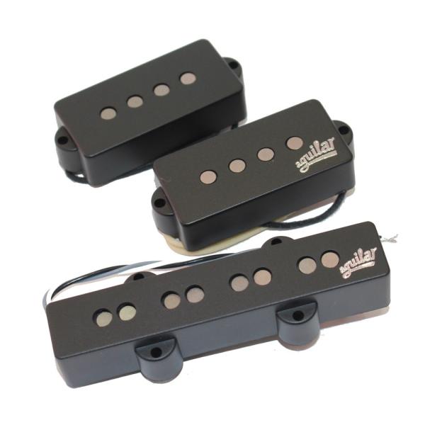 ※パーツの取り扱いには、相応の技術と知識が必要になります。自己責任にて、取り扱い可能な方のみ、ご検討下さい。※取り付け作業後の商品につきましては、いかなる理由でも返品は受付出来ません。AGUILAR AG 4P/J-HC SET ベース用ピ...