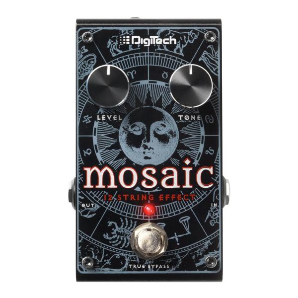 DIGITECH Mosaic ギターエフェクターシンプルなコントロール・レイアウトを持ち、とても簡単な操作で、楽曲にマッチさせた12弦ギター特有のサウンドを作りだすことができるエフェクターです。ライブなどでギターを持ちかえることなく、豊か...