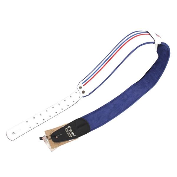 Righton! STRAPS RACE WHITE ギターストラップスペイン製のギター/ベース用ストラップです。素材：合皮裏地：マイクロファイバーエンドタブ：合皮パッド：高密度ラテックス幅：6cm長さ： 95cm - 150cmカラー：R...