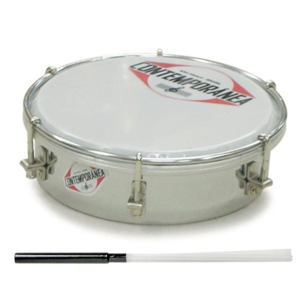 Contemporanea（コンテンポラネア）CO-TBAL06L ＆ MA-BQTB5336 スティック付きタンボリンタンボリン本体とタンボリン用スティックのセットです。【Contemporanea CO-TBAL06L タンボリン】ブラ...
