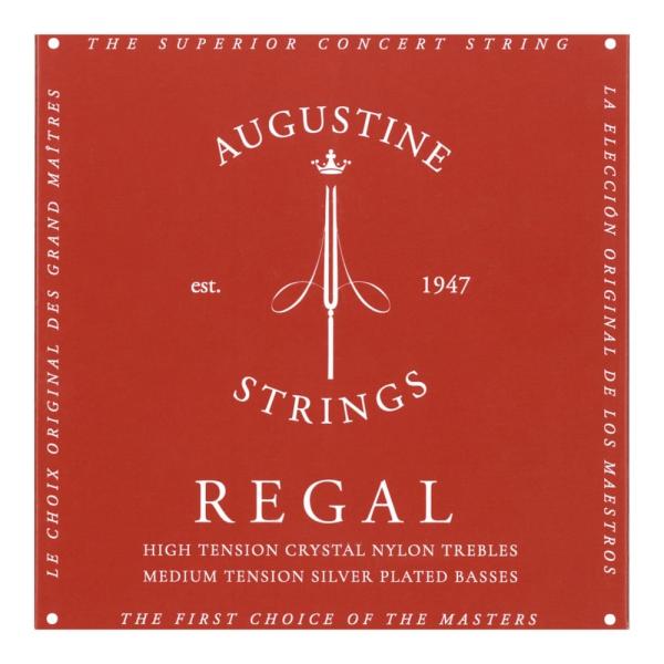 AUGUSTINE REGAL RED SET クラシックギター弦×6SET輝かしい音色と耐久性を誇るナイロン弦を世界で初めて開発、またたくまにギター弦の標準となり、ギタリストの間で絶大な人気を誇るブランド、それが「オーガスチン」です。音色...