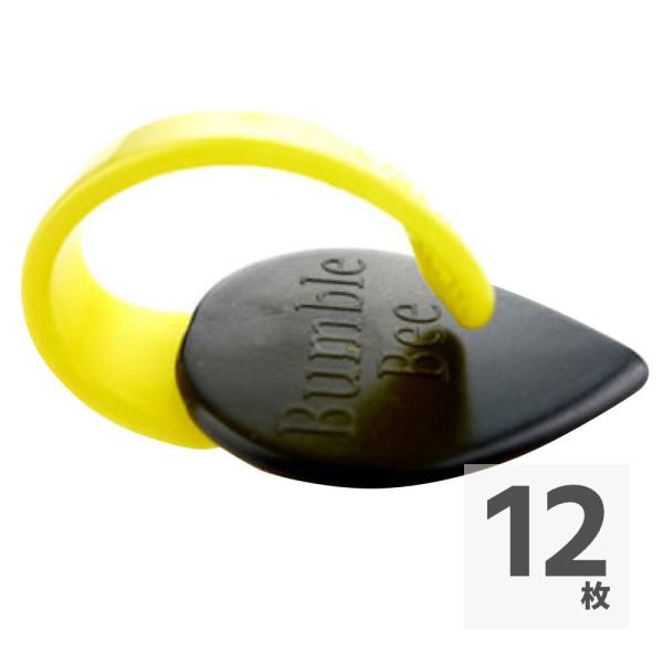 Fred Kelly Delrin Bumblebee Jazz Pick Light バンブルビー ピック×12枚セット※12枚セットでの販売です。Bumblebee ピックは、通常のピックを使用するのと違和感なく使用できるサムピックです...
