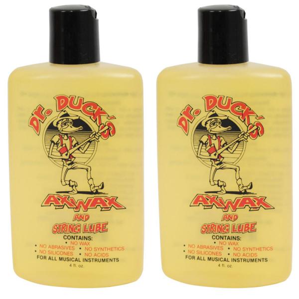 Dr.DUCK'S Dr.DUCK'S WAX ギターワックス×2本セット天然素材でできた、アメリカ生まれのWAX、Dr.DUCK'S WAXです。これ一本でギターだけでなく、あらゆる楽器のあらゆる箇所の保護、つや出しができます。ギター本体...