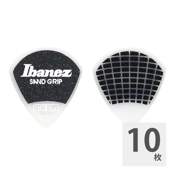 ギターピック 10枚 セット アイバニーズ 1.2mm エクストラヘビー PA18XSG-WH EXTRA HEAVY IBANEZ イバニーズ。グリップ部分のパターンを改め、一層グリップ力を高めたグリップ・ウィザード・シリーズ・ピック、サ...