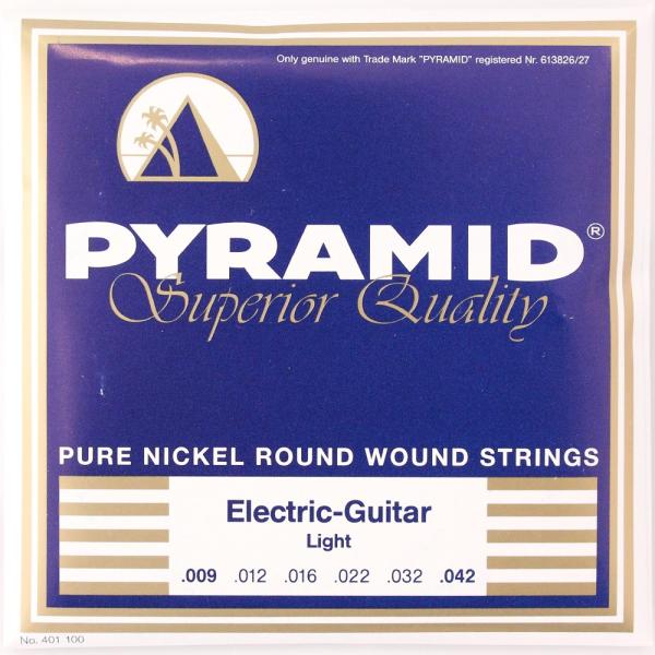 PYRAMID STRINGS EG Pure Nickel 009-042 エレキギター弦×6セット。PYRAMID STRINGS EG Pure Nickel 009-042 エレキギター弦"PYRAMID Electric Guit...