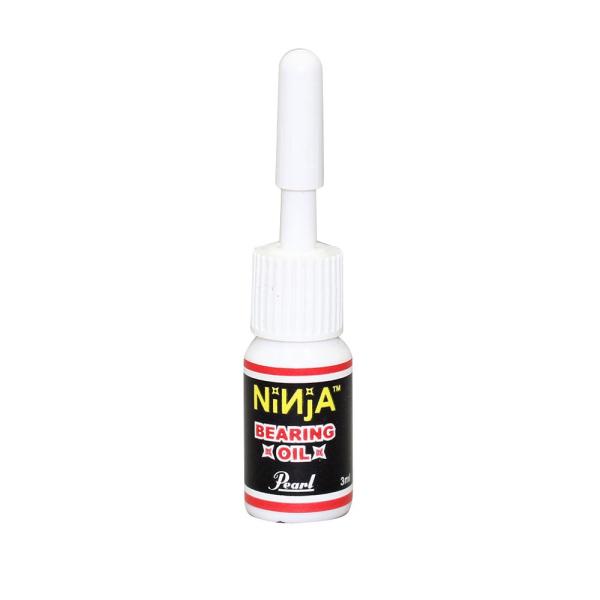Pearl OL-300 NiNjA OIL ベアリング専用オイル×3本。NINJAベアリング装備のドラムペダルに付属のオイル。DemonDrive / DemonChain / Eliminator II ドラムペダルに付属しているオイルです。
