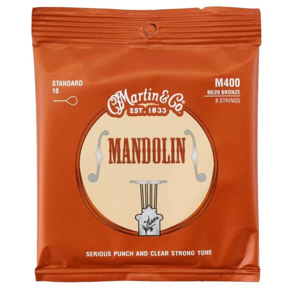 マーチン 弦 マンドリン弦 10セット MARTIN M400 MANDOLIN 80/20 Bronze Standard ×10セット 80/20ブロンズ 10-34  MARTIN M400 MANDOLIN 80/20 Bronze...