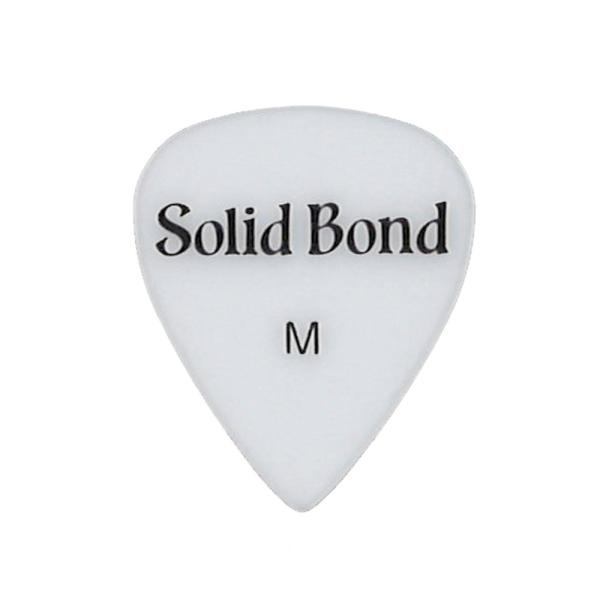 Solid Bond PD1-WHM 横山健 ティアドロップ ギターピック×20枚。Solid Bond PD1-WHM 横山健 ティアドロップ ギターピックSolid Bondのロゴがデザインされたピックです。素材はポリアセタールで、硬さ...