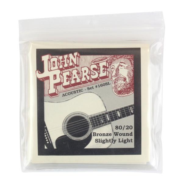 John Pearse String 160SL アコースティックギター弦 11-50×3セット。John Pearse String 160SL アコースティックギター弦 11-50＜160SL スライトリーライト＞1弦：.0112弦：....