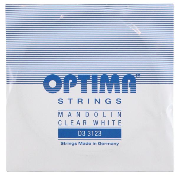 Optima Strings D3 3123 CLEAR WHITEE 3弦 バラ弦 マンドリン弦×3セット。Optima Strings D3 3123 CLEAR WHITEE 3弦 バラ弦 マンドリン弦オプティマ クリアホワイト マン...