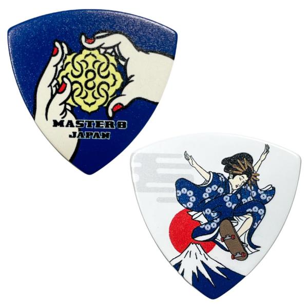 MASTER 8 JAPAN PFC-FUJI Pick For Creative Nao Yoshihara ギターピック×10枚。MASTER 8 JAPAN × クリエーターのコラボレーションプロダクト「Pick for Creati...