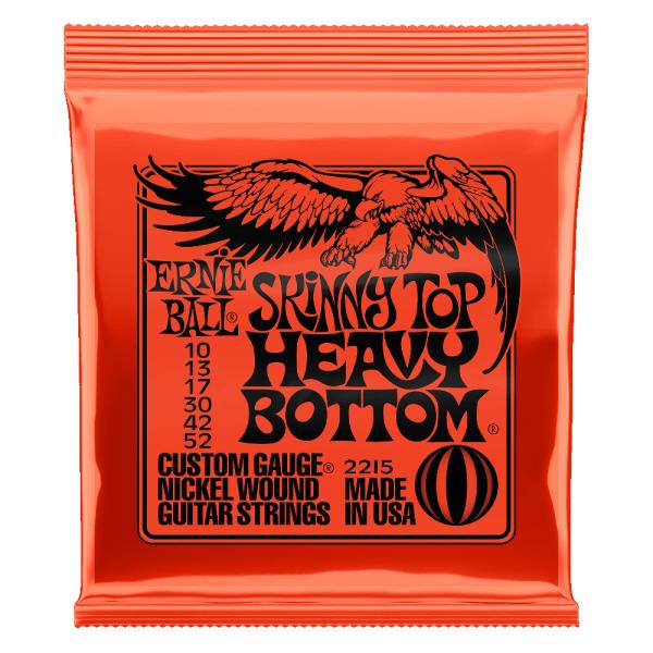 【2セット】 ERNIE BALL 10-52 Skinny Top Heavey Bottom (2215)  エレキギター弦ERNIE BALL(アーニーボール) 2215/Skinny Top Heavey Bottom エレキギター...