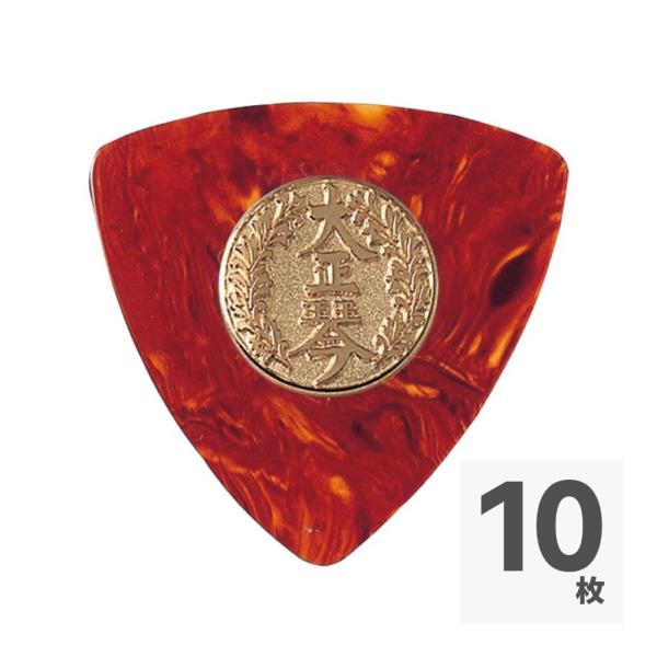 PICKBOY GP-KOTO-NM Koto Pick 0.75mm ニトロ 大正琴ピック×10枚。  ピックボーイの大正琴用ピックです。 ピックの定番素材であるセルロイド製です。  ピックボーイが創業以来製造しているセルロイドピックは軽...