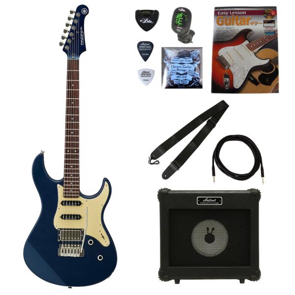 エレキギター 入門セット ヤマハ パシフィカ ギター PACIFICA612V II X MSB ARIAアンプと小物付き 9点セット YAMAHA ギター 初心者セット。エレキギターにAriaProII AG-10 PLUS、ケーブル、チ...