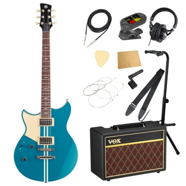 エレキギター 入門セット ヤマハ レブスター ギター 左利き REVSTAR RSS20L SWB VOXアンプ付き 11点セット YAMAHA ギター 初心者セット。※ギター本体、アンプ以外の小物類に関しては、用途は同じですが掲載画像の製...