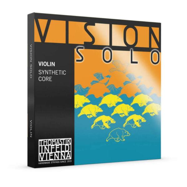 トマスティック インフェルト バイオリン 弦 セット Vision solo VIS100 標準 SET ビジョンソロ Thomastik Infeld。ヴィジョンソロ  ドミナントより柔らかい音色。 反応が良く遠くまで音が響く。   E線...