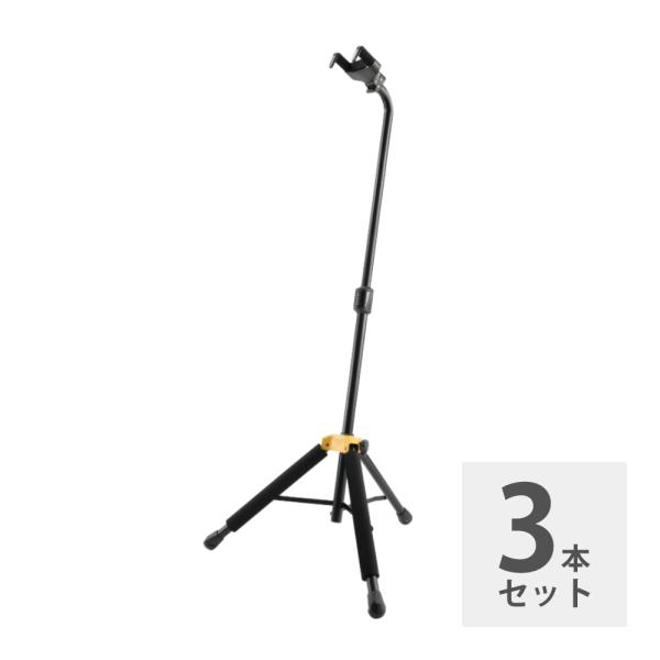 GS414BSWは、ギタースタンドの定番「GS414B PLUS」にAS Yoke（オート・スイベル・ヨーク）の回転機能を追加した日本限定仕様のギタースタンドです。  HERCULES GSPシリーズ・ウォールハンガーのようにネックハンガー...