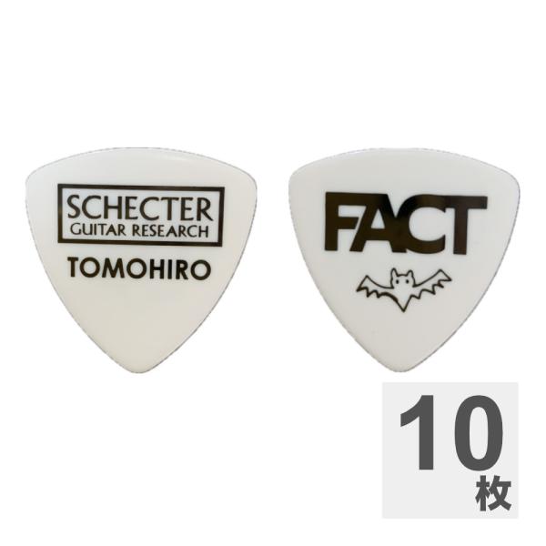 SCHECTER シェクター SPA-FC/TM/2 FACT TOMOHIROモデル ギター ベースピック×10枚。  昨年 12 月に "REDLINE ALL THE FINAL" より再始動した FACT。 6 月から始まる "FA...