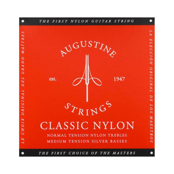 AUGUSTINE オーガスティン RED SET×3SET クラシックギター弦 オーガスチン 赤  オーガスチン RED SET クラシックギター弦です。輝かしい音色と耐久性を誇るナイロン弦を世界で初めて開発、またたくまにギター弦の標準と...