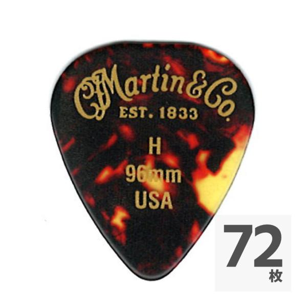 マーチン ギターピック MARTIN TearDrop Heavy 0.96 ギターピック ティアドロップ型 ヘビー 12枚セット×6  MARTIN（マーチン） TearDrop Heavy 0.96 ギターピック ティアドロップ型 ヘビ...