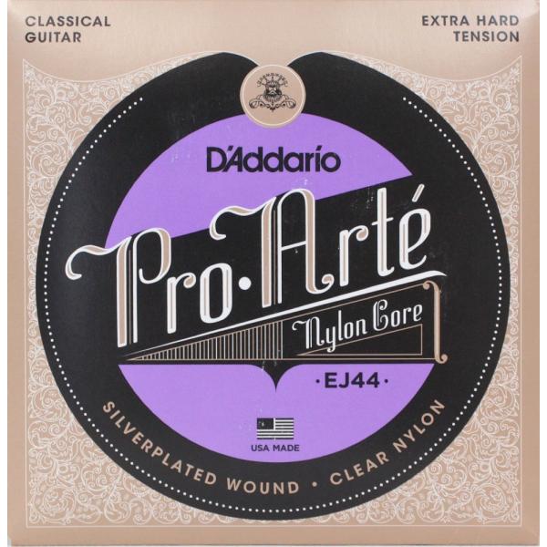 D'Addario EJ44 Extra Hard×5SET クラシックギター弦すべてのプロアルテの高音弦は、自社開発のコンピュータ制御によるレーザー測定器で200箇所測定されます。 これにより、弦の均質性と品質が保証され常に同じテンション...