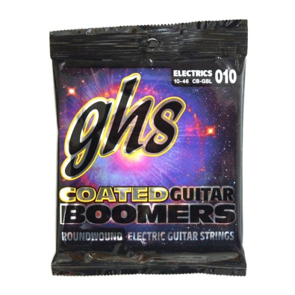 GHS CB-GBL 10-46 COATED BOOMERS×3SET エレキギター弦パワフルなサウンドでギタリストに絶大な支持を得たghs BOOMERS弦にコーテッドバージョンが登場！高品質なニッケルメッキをした鉄線を弦が巻かれる前に...