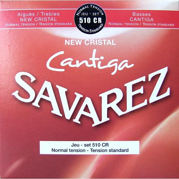 サバレス 弦 SAVAREZ 510CR NEW CRISTAL Cantiga ×3SET NORMAL TENSION SET クラシックギター弦 ニュークリスタル カンティーガ  SAVAREZ 510CR NEW CRISTAL C...